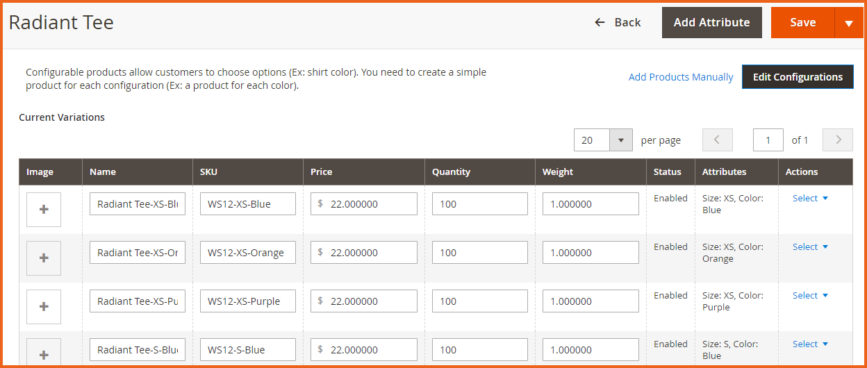 How To Add Size Attribute In Magento 2 Fme